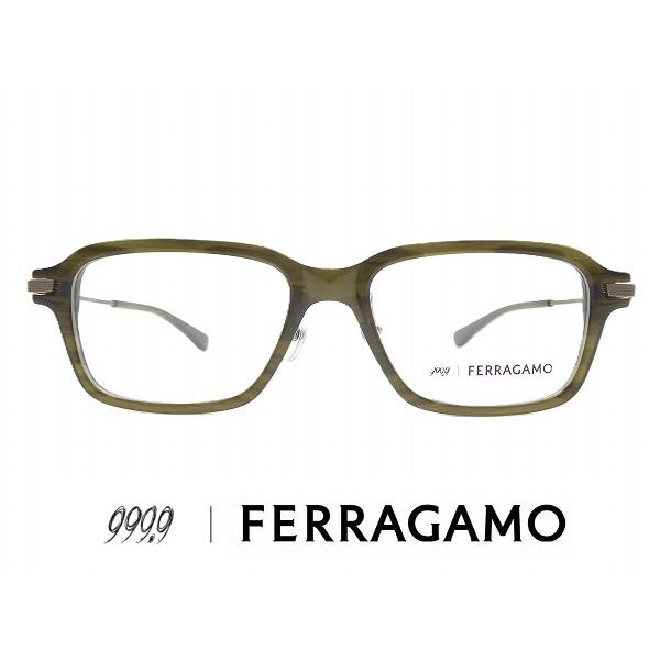 999.9（フォーナインズ） 999.9 / Salvatore Ferragamo SF9021-314 フェラガモ コラボ メガネ ...