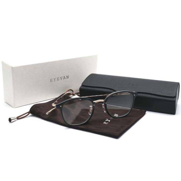 【EYEVAN】アイヴァン メガネ Danforth col.PBK 47サイズ 度付又は度無レンズ標準装備 【正規品】【送料無料】【日本製】【アイバン】 クラシック ...
