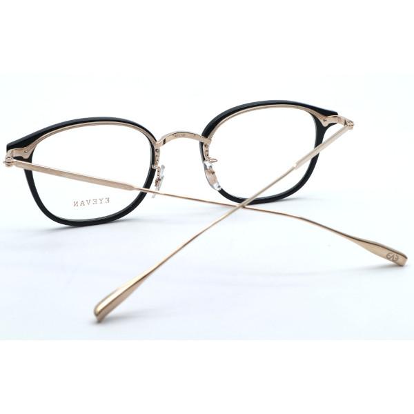 【EYEVAN】アイヴァン メガネ Danforth col.PBK 47サイズ 度付又は度無レンズ標準装備 【正規品】【送料無料】【日本製】【アイバン】 クラシック ...