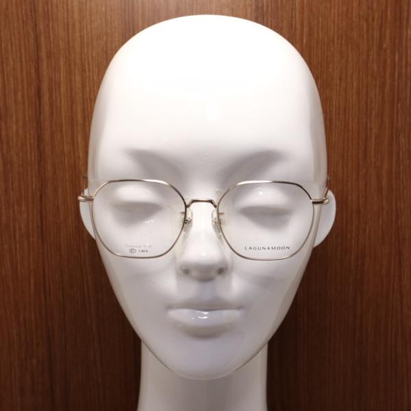 LAGUNAMOON 【LAGUNAMOON】ラグナムーン メガネ LM-1047 col.1 度付又は度無レンズ標準装備【正規販売店品】【送料無料】クラシック ボストン レディース ...