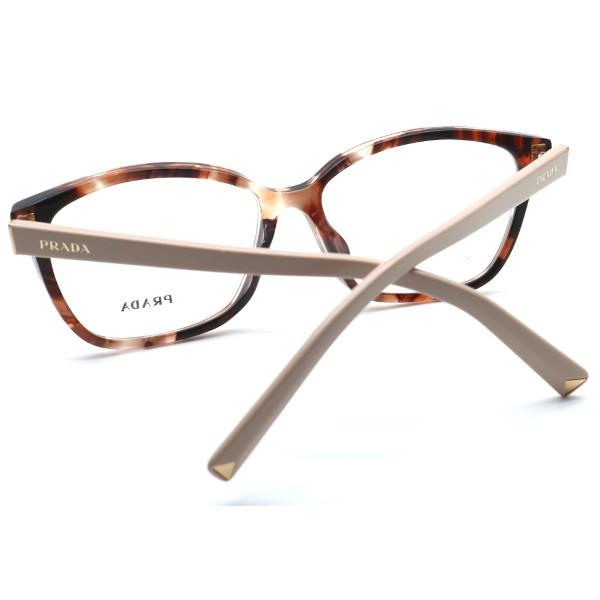 PRADA（プラダ） 【PRADA】プラダ メガネ VPR 15Z-F col.07R-101 度付又は度無レンズ標準装備【ルックスオティカ ...