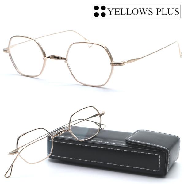 YELLOWS PLUS 【YELLOWS PLUS】イエローズプラス メガネ TIM col.6 一山鼻パッド 度付又は度無レンズ標準装備 ...