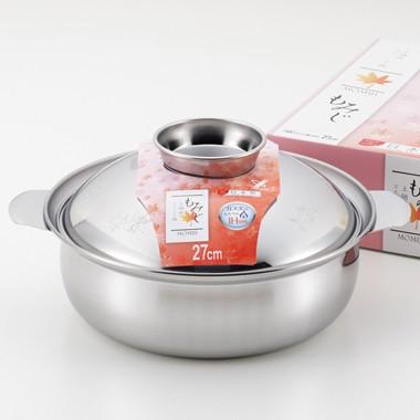 ヨシカワ 土鍋風ステンレス鍋 もみじ27cm SJ1858 : グラスゴー - 通販 - Yahoo!ショッピング