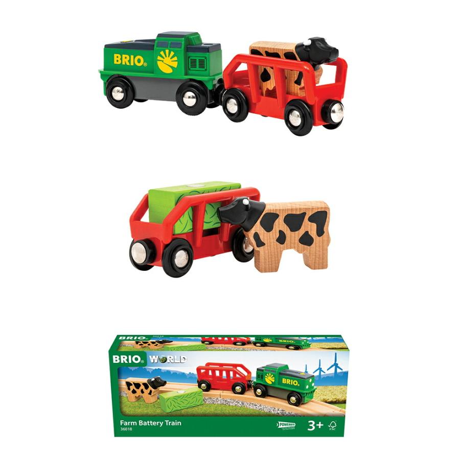 BRIO ブリオ バッテリーパワーファームトレイン 36018 : グラスゴー - 通販 - Yahoo!ショッピング