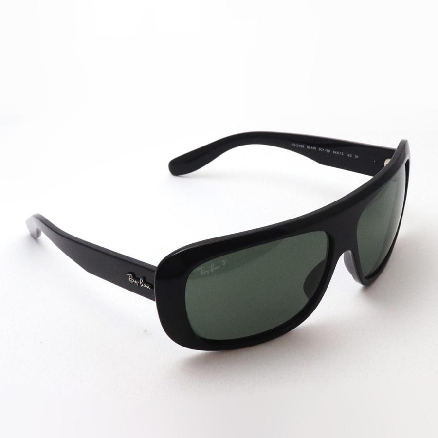 Ray-Ban（レイバン） 偏光サングラス プレミア生産終了モデル Ray-Ban RB2196 90158 スクエア BLAIR ブレア ...