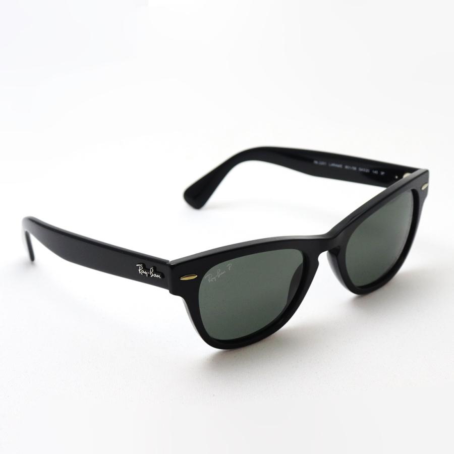 Ray-Ban レイバン 偏光サングラス プレミア生産終了モデル RB2201 90158 フォックス LARAMIE ララミー : グラス ...