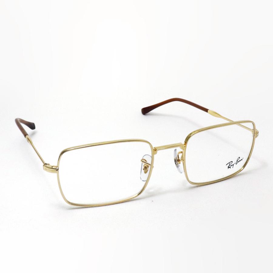 Ray-Ban（レイバン） メガネ Ray-Ban RX6520 2500 53 55 スクエア ゴールド系 : グラスマニア Tokyo ...