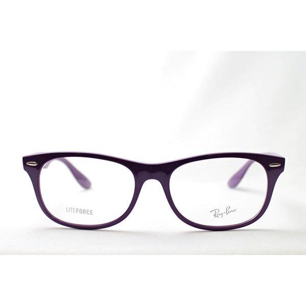 Ray-Ban（レイバン） メガネ プレミア生産終了モデル 伊達メガネ RX7032 5437 LITEFORCE ウェリントン : グラス ...