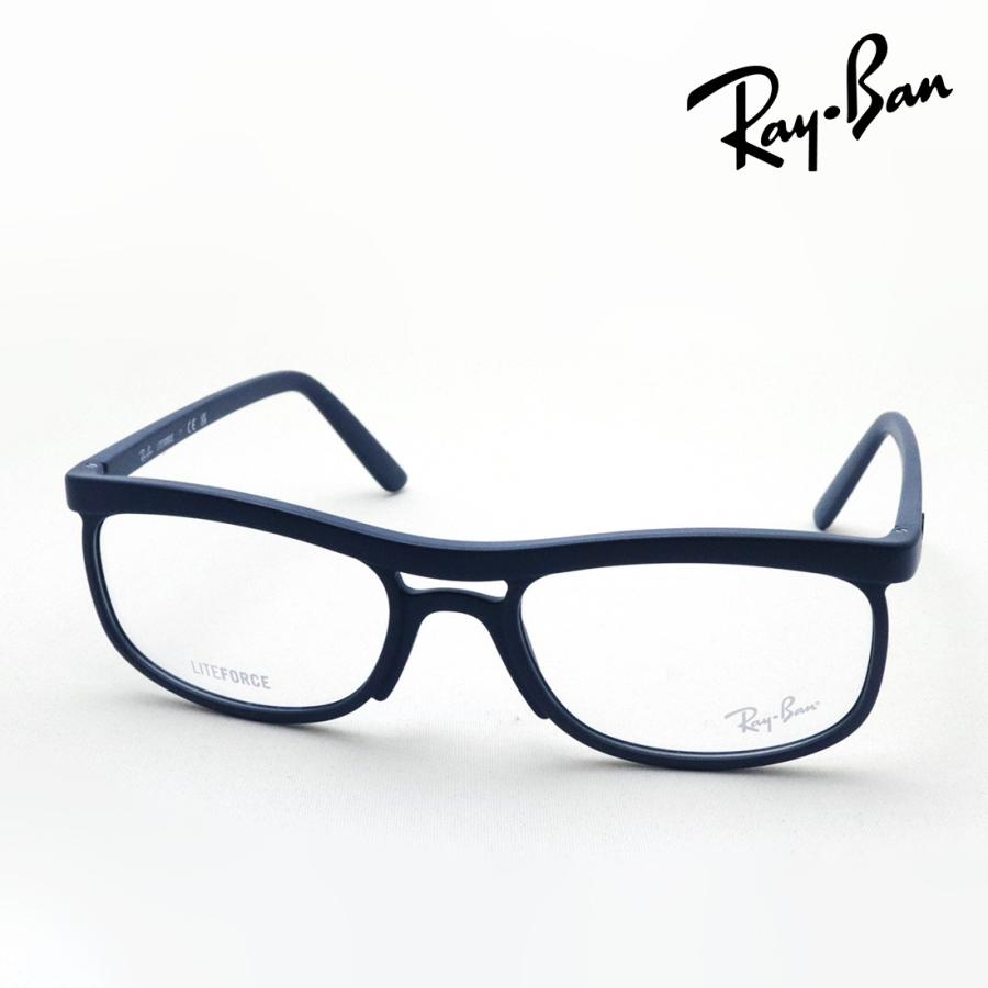 Ray-Ban レイバン メガネ RX7254 8087 56 LITEFORCE スクエア ブルー系 : グラスマニア Tokyo ...