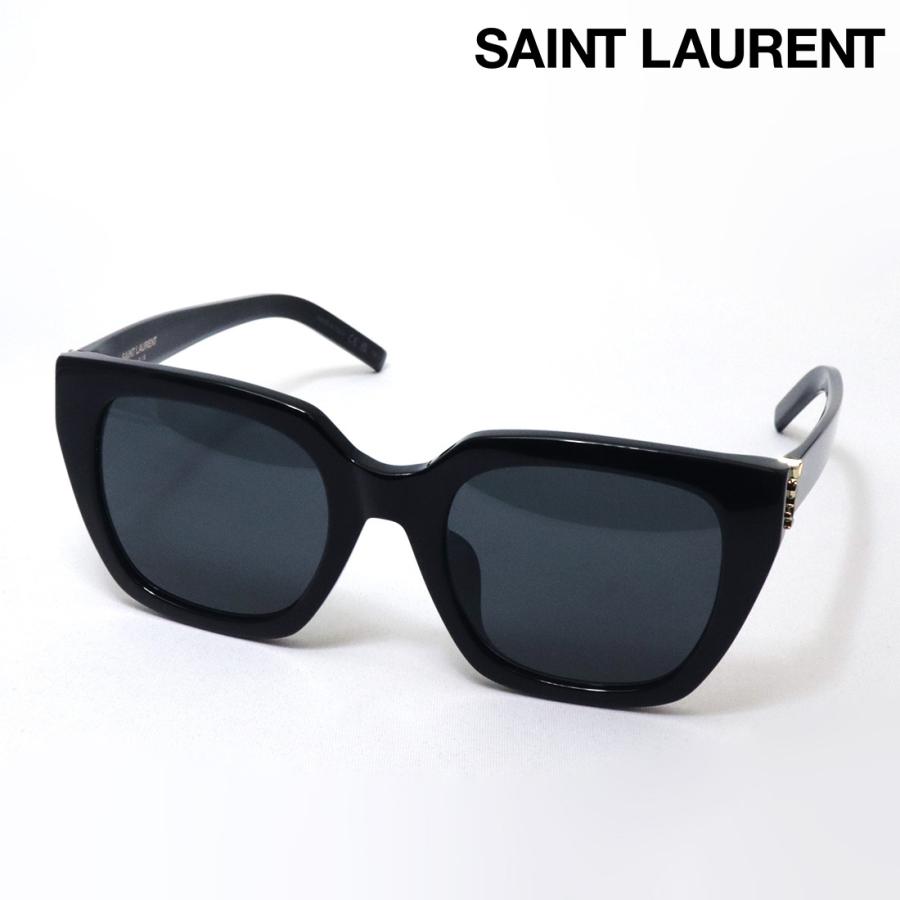 SAINT LAURENT サンローラン サングラス NewModel SL M143/F 001 スクエア : グラスマニア Tokyo ...