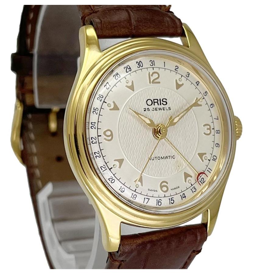 ORIS オリス ビッグクラウン ポインターデイト 7470 自動巻き 裏スケルトン 中古 メンズ腕時計 : 時計専門店FOREST - 通販 - Yahoo!ショッピング