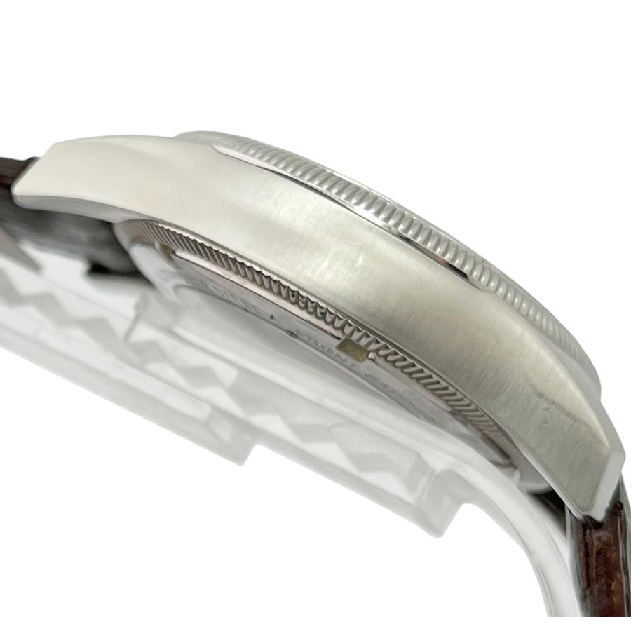 ORIS 販売済み オリス ビッグクラウン ポインターデイト 7628-40 中古 メンズ 腕時計 自動巻き シルバー : 時計専門店 ...