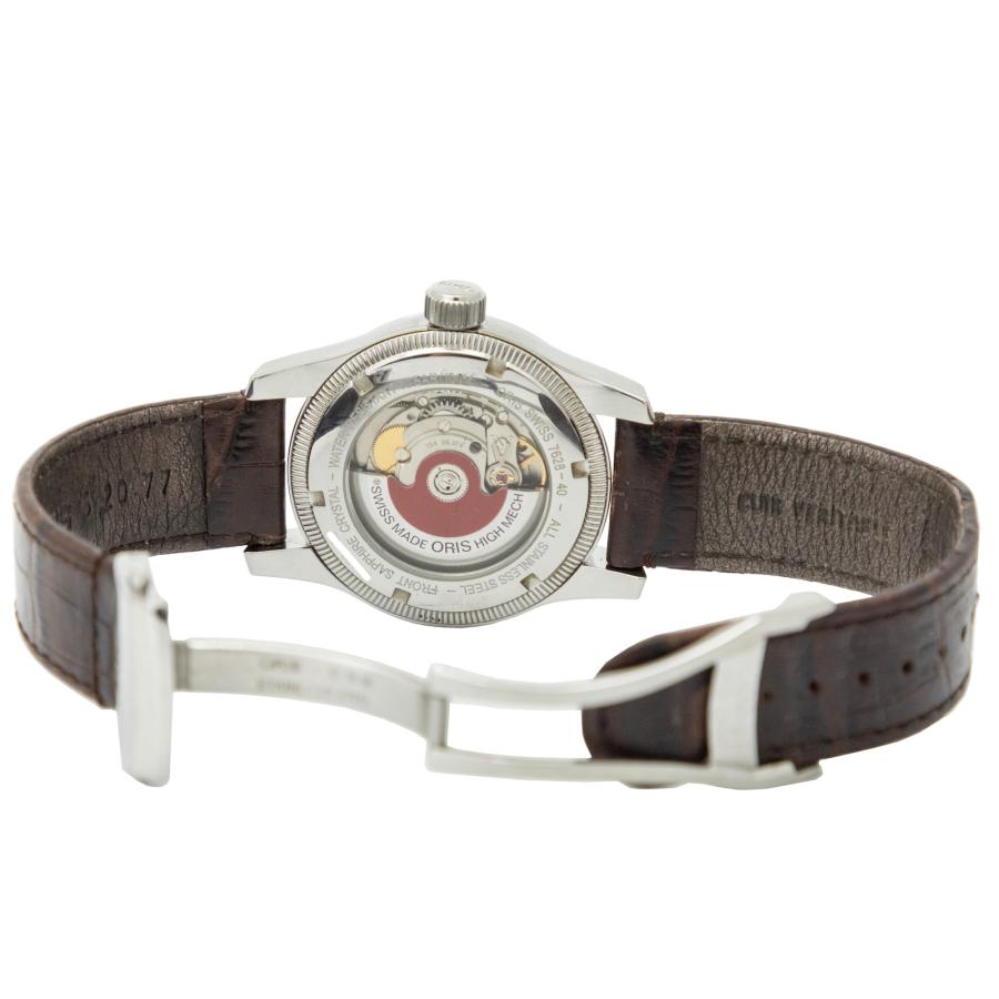 ORIS 販売済み オリス ビッグクラウン ポインターデイト 7628-40 中古 メンズ 腕時計 自動巻き シルバー : 時計専門店 ...