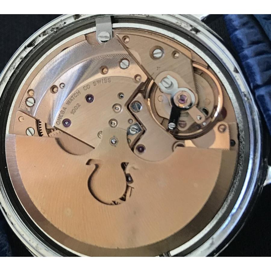 OMEGA オメガ デビル Cal 1002 中古 メンズ腕時計 Ref 166 0086 ヴィンテージ アンティーク 自動巻き ネイビー 外装仕上げ済み : 時計専門店FOREST - 通販 ...