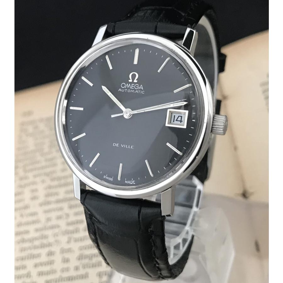 OMEGA オメガ デビル 中古 メンズ腕時計 Cal 1002 Ref 166 0086 ヴィンテージ アンティーク 自動巻き 黒 外装仕上げ済み : 時計専門店FOREST - 通販 ...