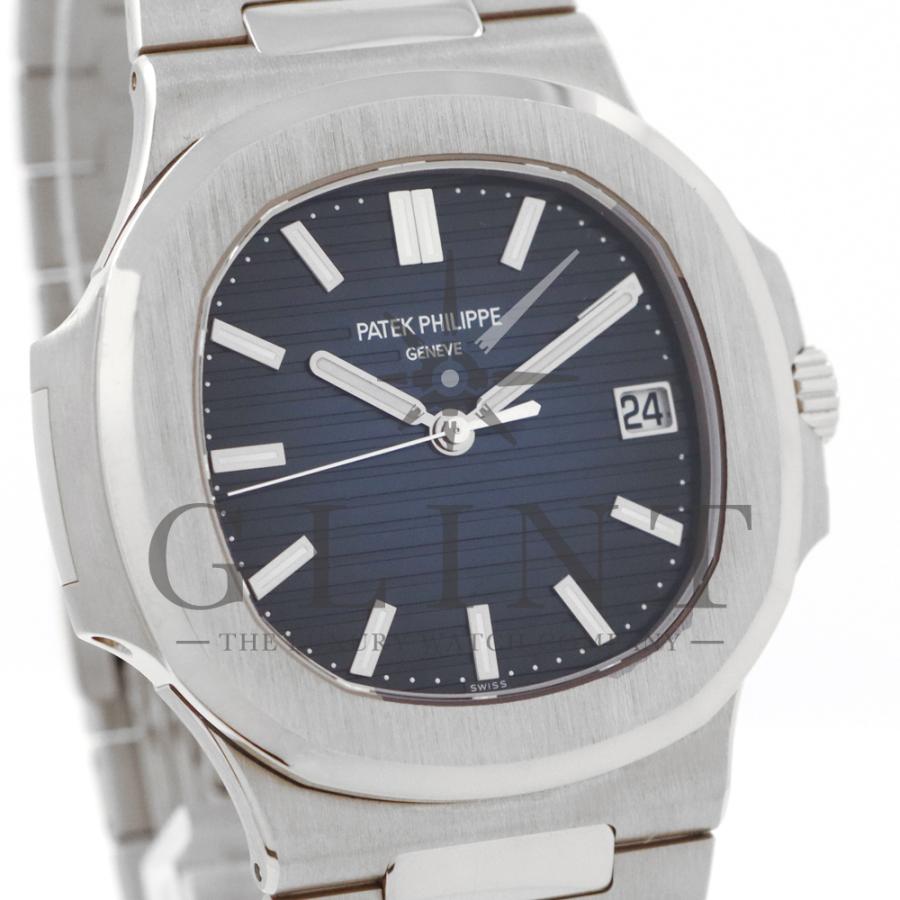 ノーチラス パテックフィリップ（PATEK PHILIPPE）ノーチラス 5811/1G-001 ホワイトゴールド ブルー文字盤 腕時計 ...