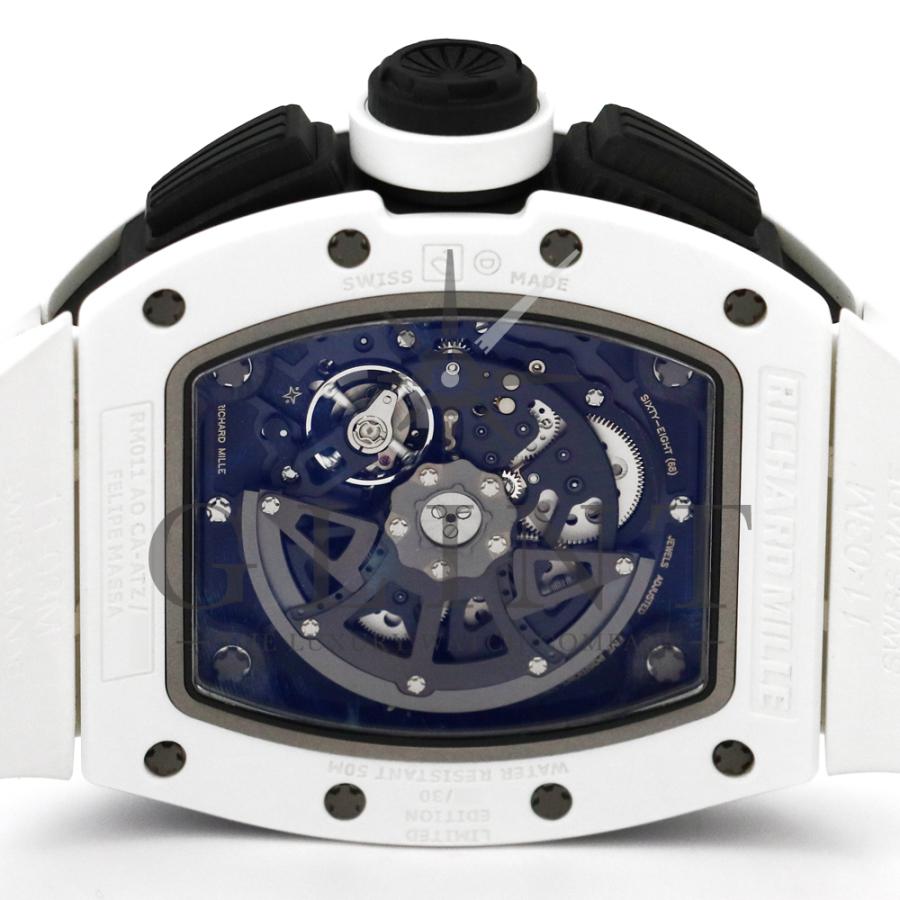 リシャール・ミル リシャールミル（RICHARD MILLE）RM011 AO CA-ATZ USA N3 フェリペ・マッサ ホワイトゴースト ...