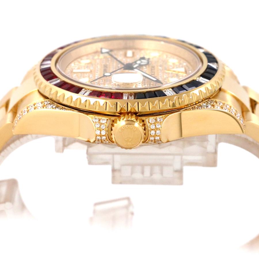 GMTマスターII ロレックス（ROLEX）GMTマスター2 116718LN バゲットダイヤモンド 18Kイエローゴールド 腕時計 メンズ : グリント - 通販 - Yahoo!ショッピング