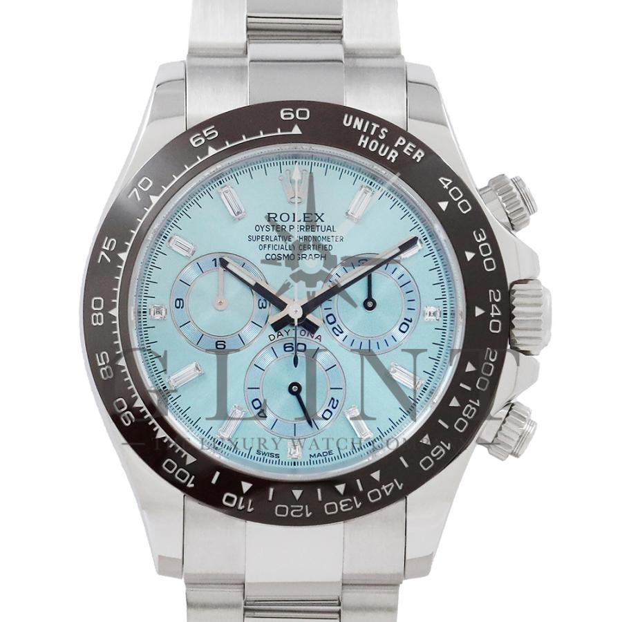 デイトナ（ROLEX） ロレックス（ROLEX）デイトナ 116506A プラチナ アイスブルー 2020年7月/ランダムシリアル メンズ 腕 ...