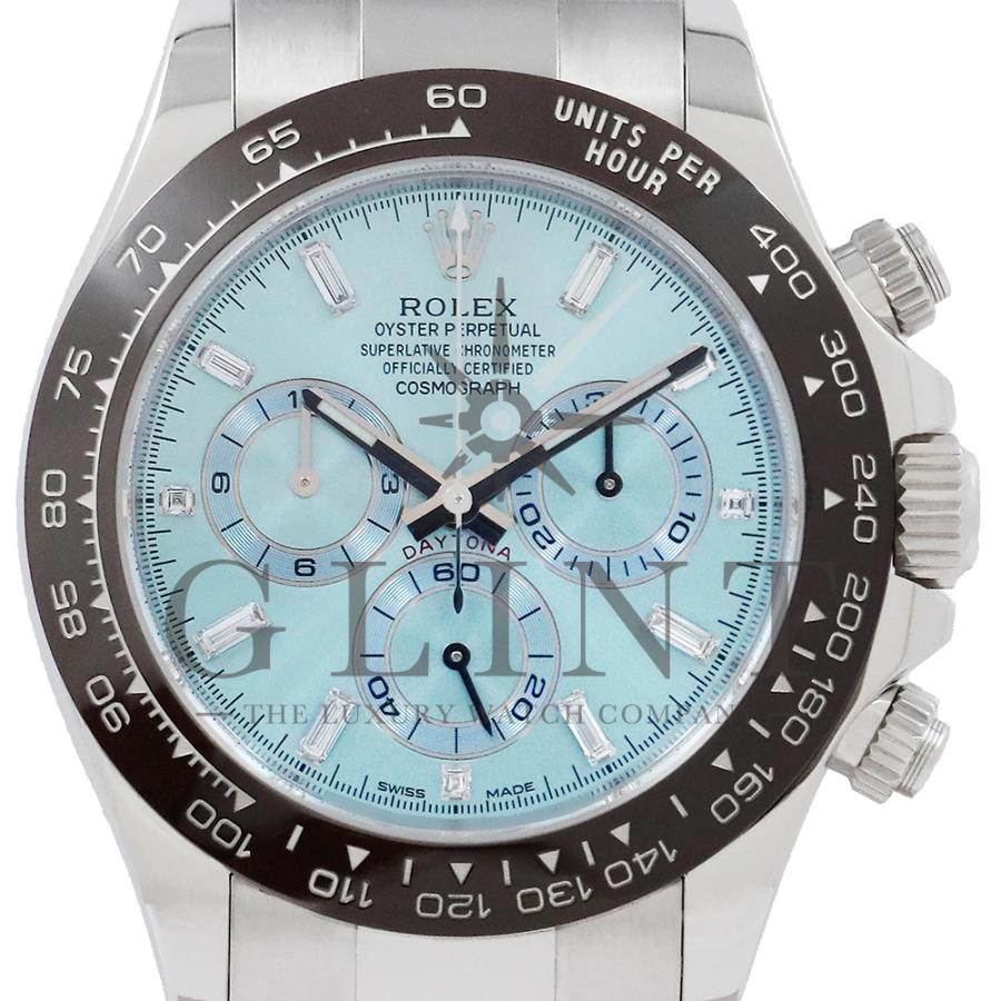 デイトナ（ROLEX） ロレックス（ROLEX）デイトナ 116506A プラチナ アイスブルー 2020年7月/ランダムシリアル メンズ 腕 ...