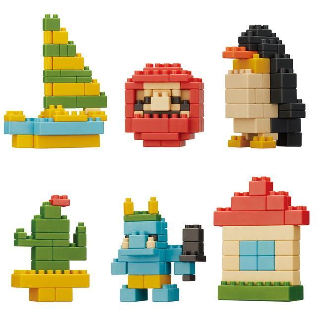 カワダ ダイヤブロック オコメイロ M OKOMEIRO 7色 計308ピース ライスレジン 知育 3歳から ND-02 送料無料 : ABBY - 通販 - Yahoo!ショッピング