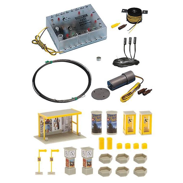 Faller HO Bus stop 161671 : global-train(グローバルトレイン) - 通販 - Yahoo!ショッピング