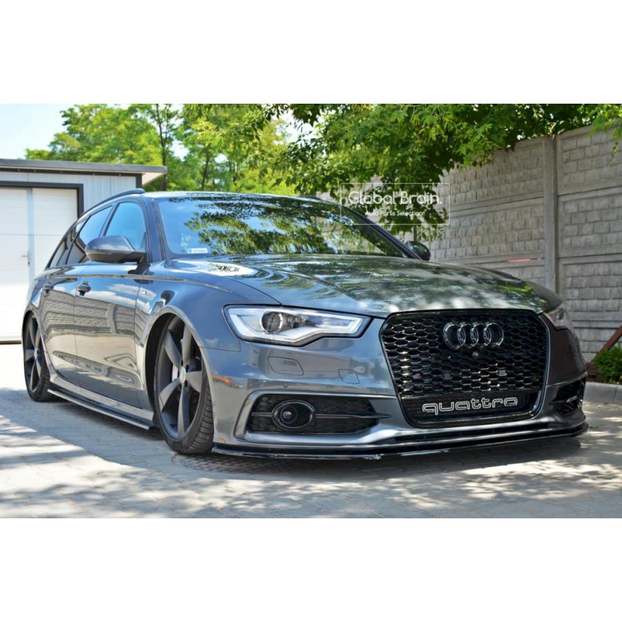 アウディ A6 C7 4G Sライン S6 フロント リップ スポイラー V1 : audi-a6-c7-4g-s-front3 : Global Brain - 通販 - Yahoo!ショッピング