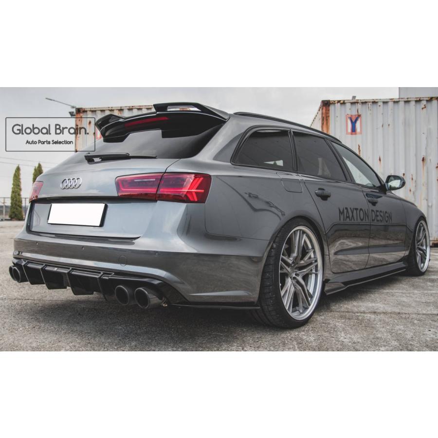 Audi アウディ A6 C7 4G Sライン / S6 セダン アバント 後期 リア バンパー ディフューザー : Global Brain - 通販 - Yahoo!ショッピング