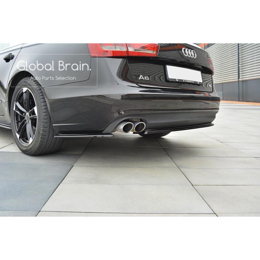 Audi（アウディ） 2011-2014 A6 C7 アバント リア サイド スプリッター スパッツ : Global Brain - 通販 - Yahoo!ショッピング
