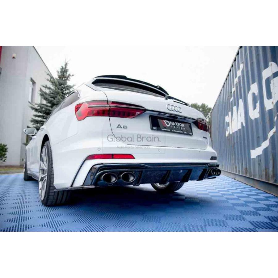 アウディ A6 C8 Sライン アバント リア ディフューザー+マフラーカッター : audi-a6-c8-s-rear-dif-muffler : Global Brain - 通販 ...