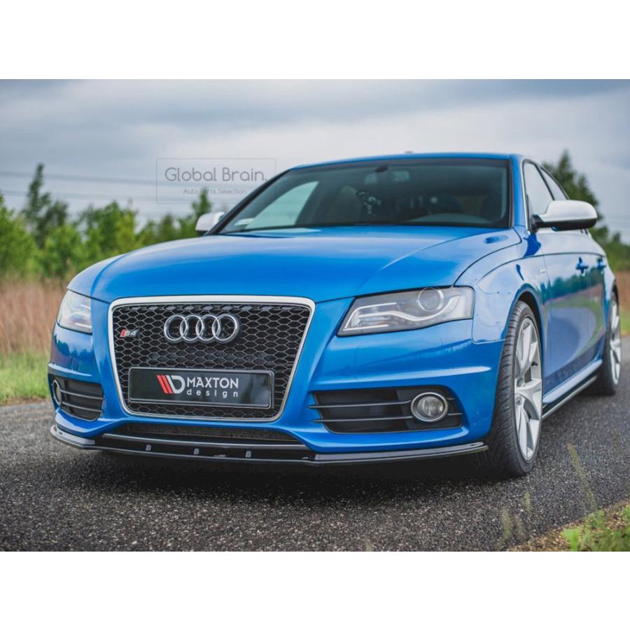 Audi アウディ S4 B8 8K A4 Sライン前期 フロント バンパー リップ スポイラー : Global Brain - 通販 - Yahoo!ショッピング