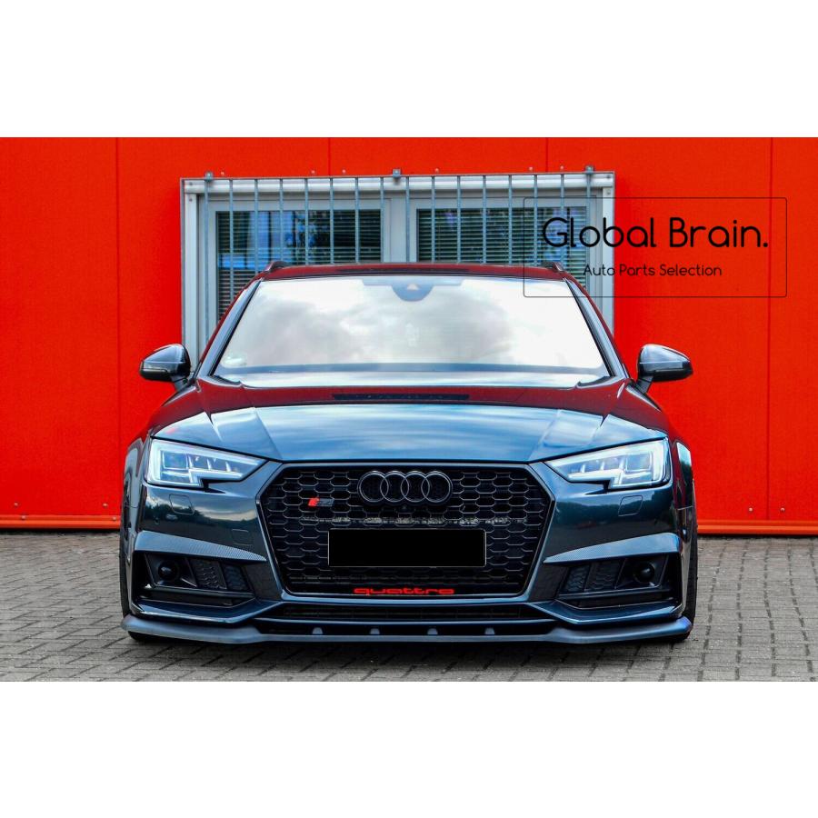 Audi アウディ S4 B9 前期 フロント リップ スポイラー : Global Brain - 通販 - Yahoo!ショッピング