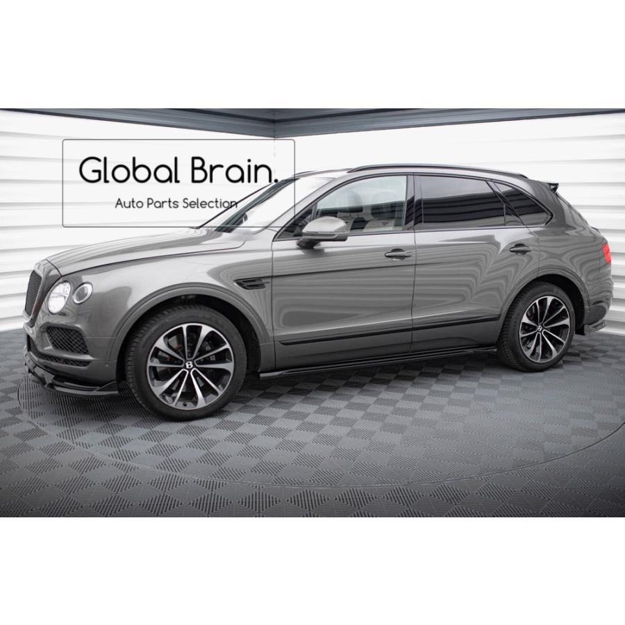 2016-2020 ベントレー ベンテイガ サイド スカート カバー スポイラー :bentley-bentayga-sideskirt-maxton:Global Brain - 通販 ...
