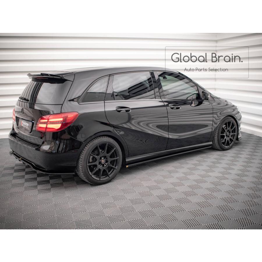 Mercedes-Benz 2015-2018 メルセデスベンツ Bクラス W246 後期 サイド スカート ディフューザー : Global Brain - 通販 - Yahoo!ショッピング