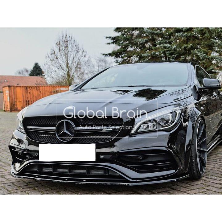 Mercedes-Benz メルセデスベンツ CLA 後期 C117 W117 CLA45 AMG フロント スプリッター スポイラー : Global Brain - 通販 - Yahoo ...