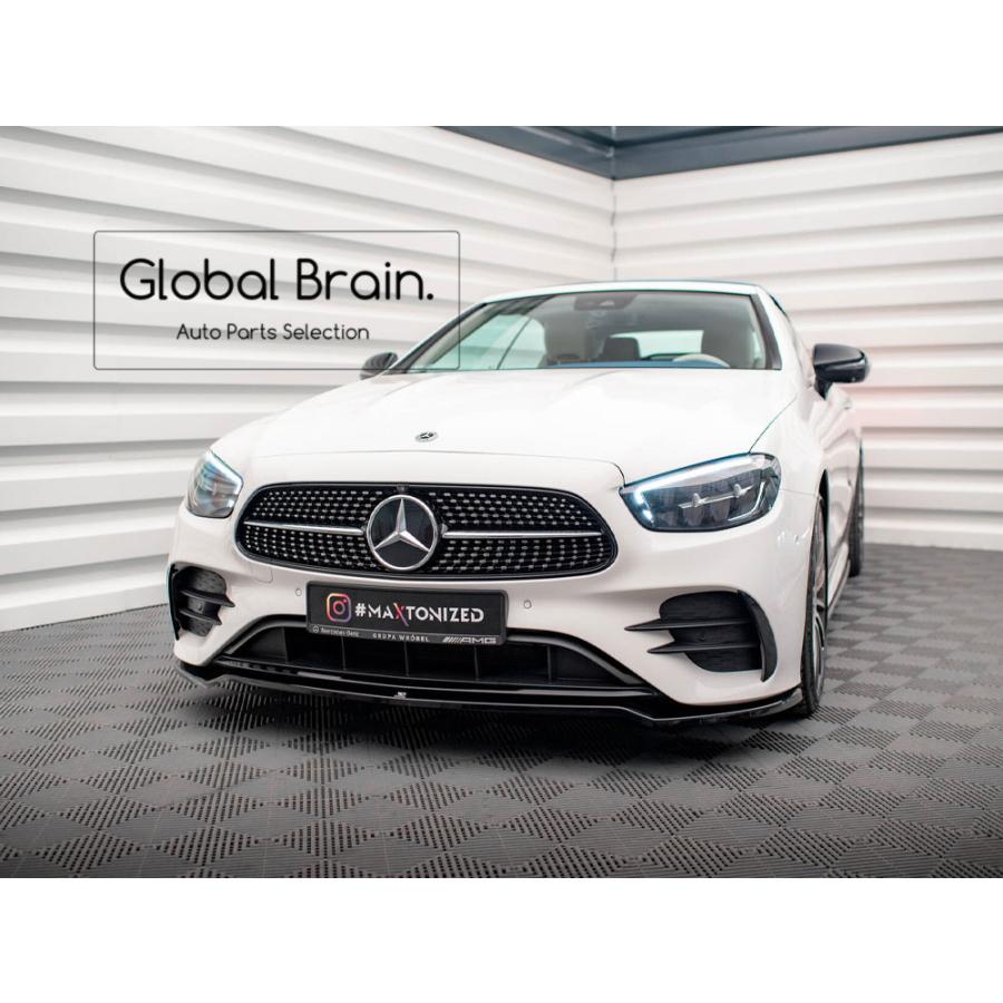 Mercedes-Benz メルセデスベンツ Eクラス クーペ C238 A238 AMGライン E53 後期 フロント リップ スポイラー V1 : Global Brain - 通販 ...