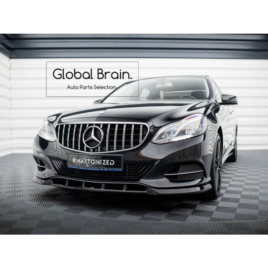 Mercedes-Benz（メルセデス・ベンツ） Eクラス W212 S212 アバンギャルド AVG 後期 フロント リップ スポイラー ...