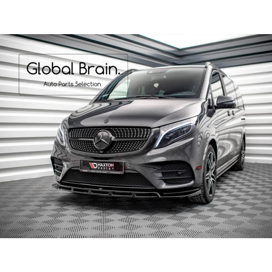 Mercedes-Benz メルセデスベンツ Vクラス W447 後期 AMGライン/ スポーツ フロント リップ スポイラー V5 : Global Brain - 通販 - Yahoo ...