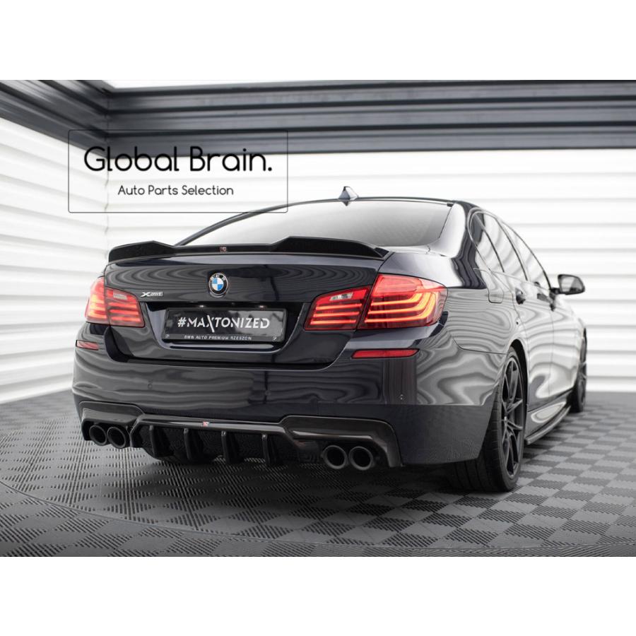BMW 5シリーズ F10 F11 Mスポーツ リア ディフューザー スポイラー 4本出 : Global Brain - 通販 - Yahoo!ショッピング