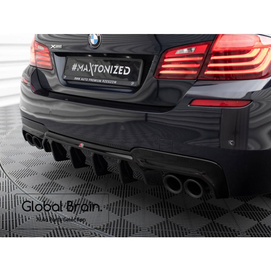 BMW 5シリーズ F10 F11 Mスポーツ リア ディフューザー スポイラー 4本出 : Global Brain - 通販 - Yahoo!ショッピング