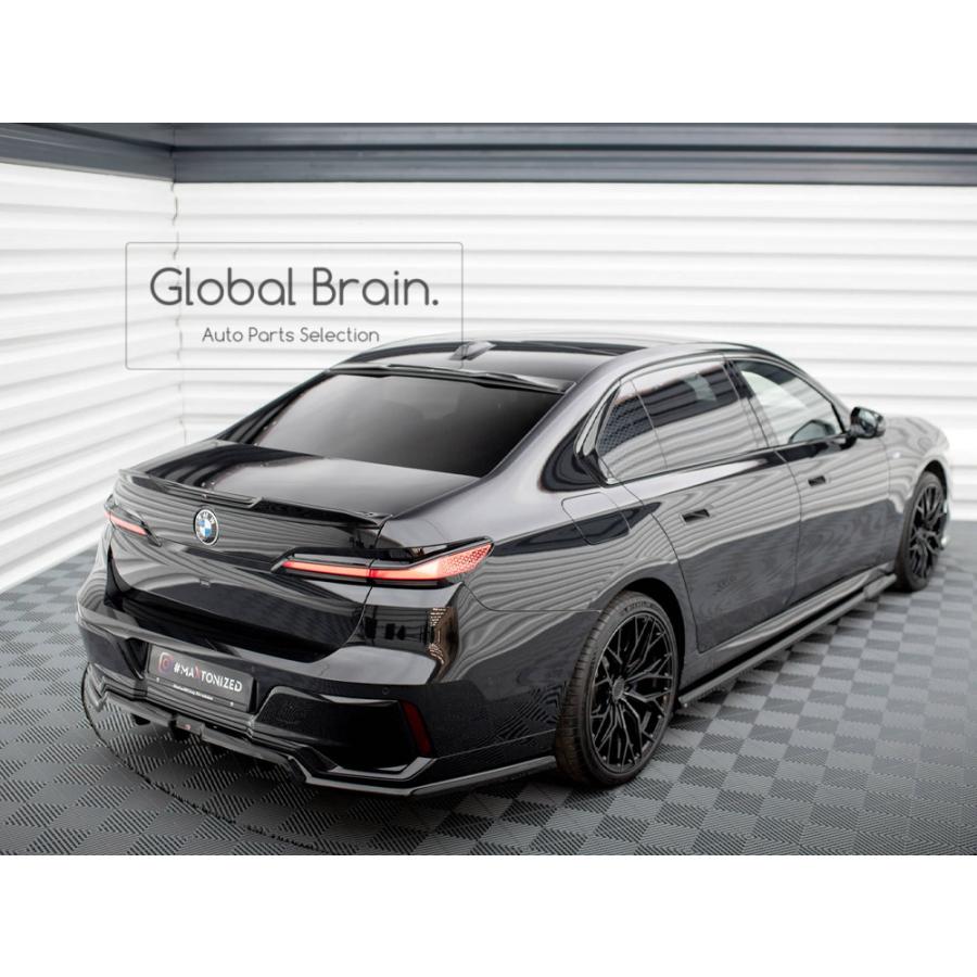 BMW 7シリーズ G70 Mスポーツ M760E リア ルーフ バイザー スポイラー : bmw-7series-g70-msports-m760e-rear-roof-maxton ...