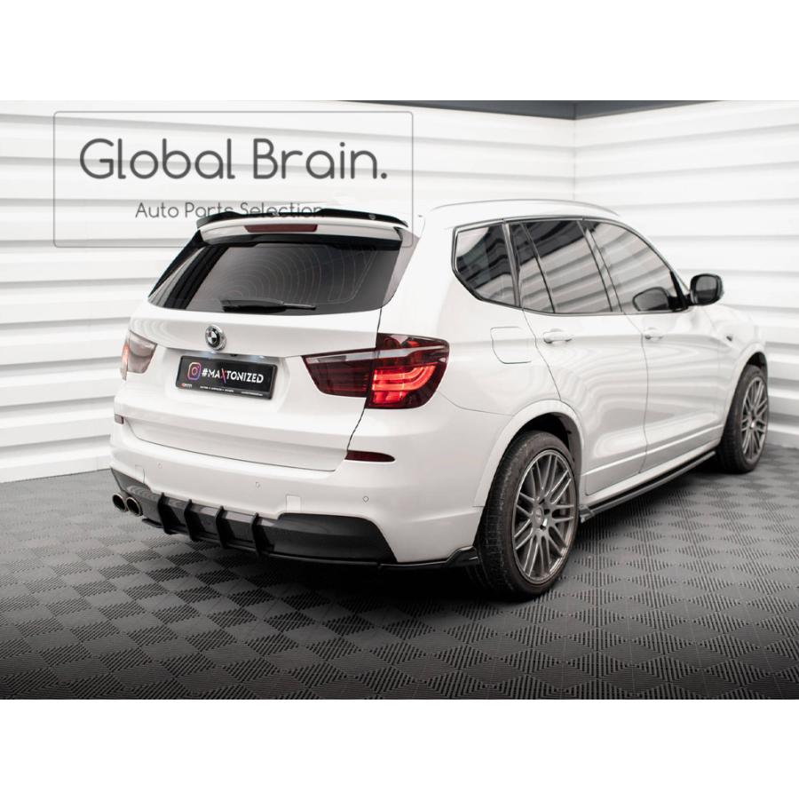 BMW X3 F25 前期 Mスポーツ リア センター ディフューザー フィン レーシング : Global Brain - 通販 - Yahoo!ショッピング