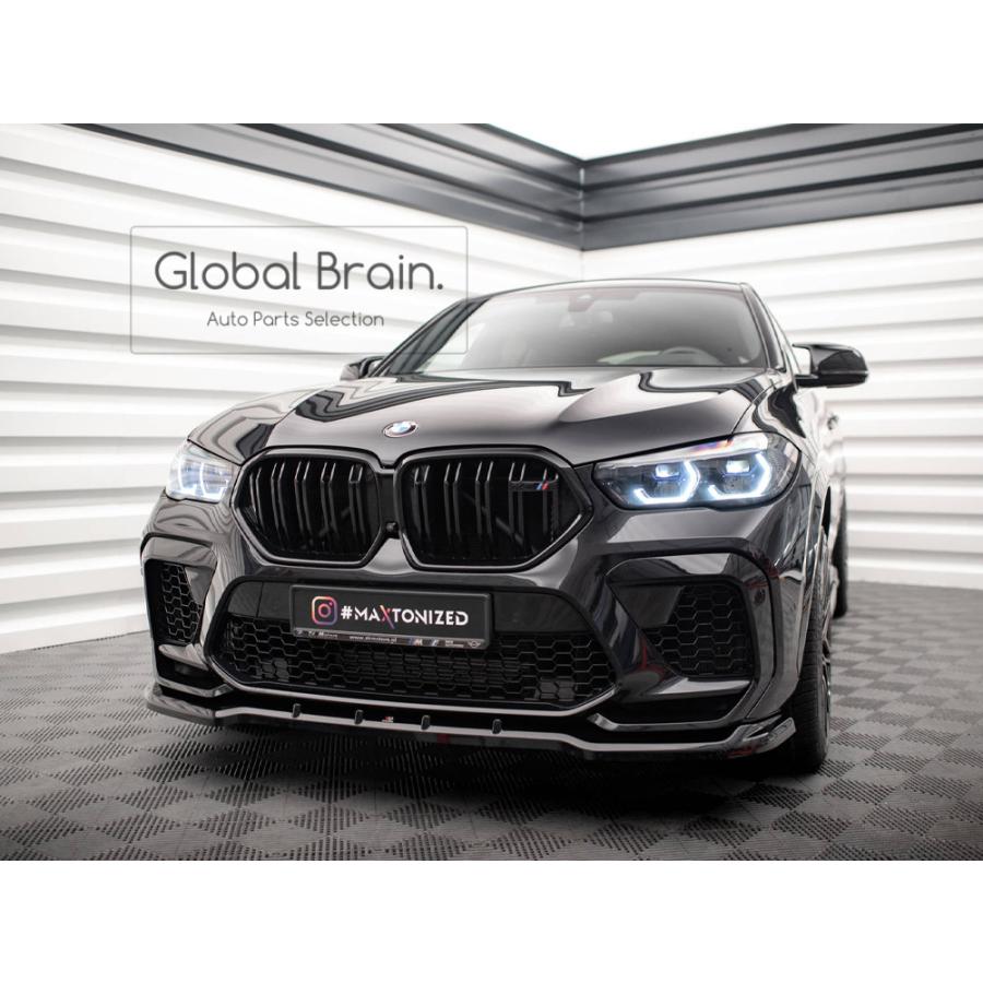 BMW BMW X6M F96 フロント リップ スポイラーV1 : Global Brain - 通販 - Yahoo!ショッピング