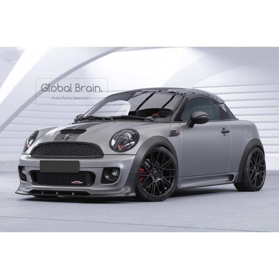 MINI ミニ クーペ R58 R59 JCW ジョン・クーパー ・ワークス フロント リップ スポイラー : Global Brain ...