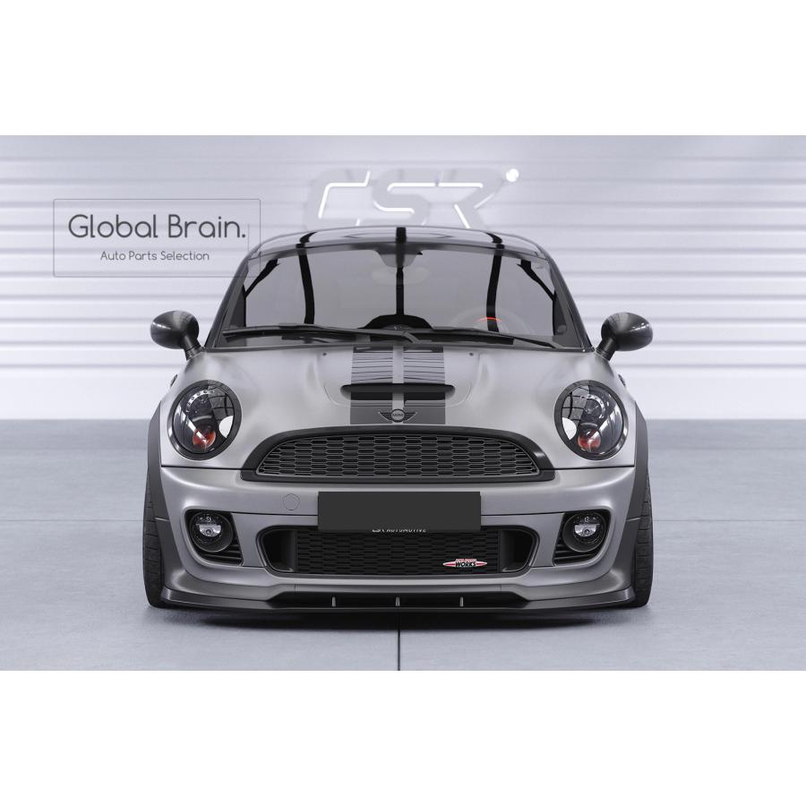 MINI ミニ クーペ R58 R59 JCW ジョン・クーパー ・ワークス フロント リップ スポイラー : Global Brain ...