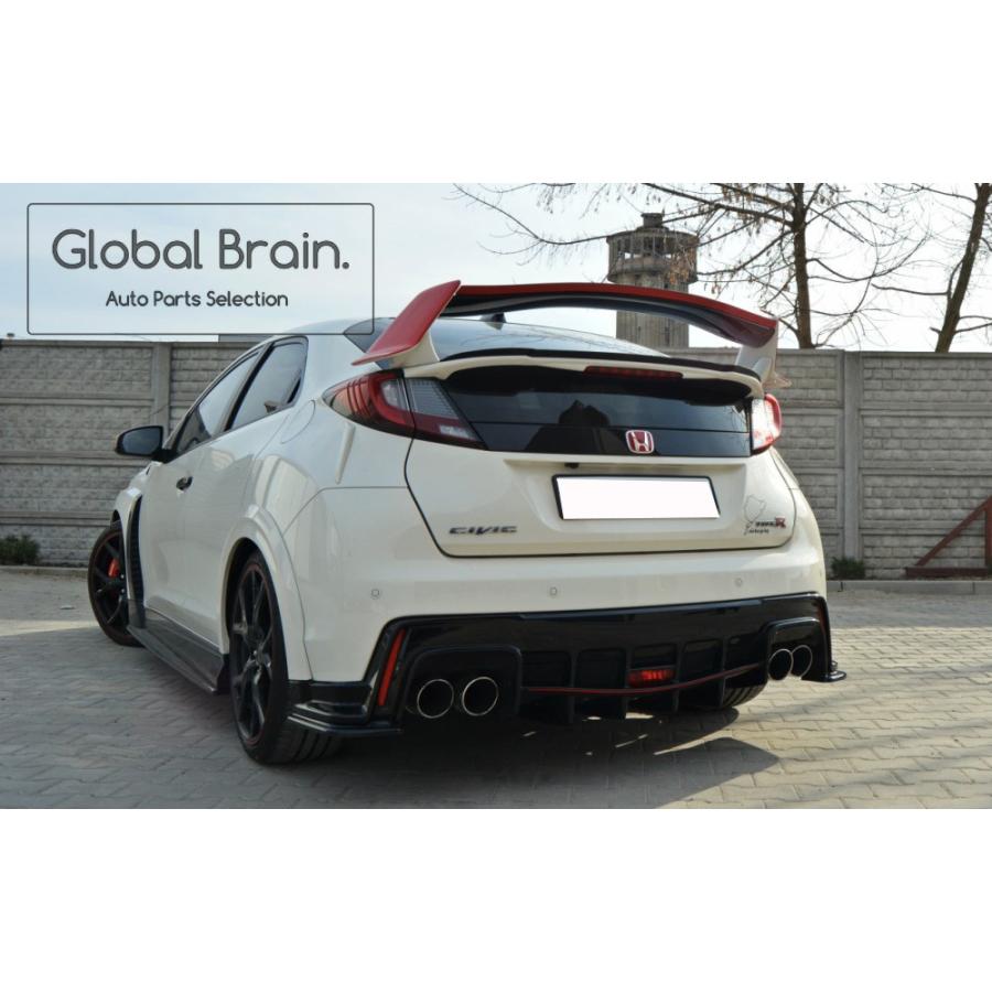シビック 2015-2017 ホンダ タイプ R FK2 リア トランク スポイラー Ver.2 : Global Brain - 通販 - Yahoo!ショッピング