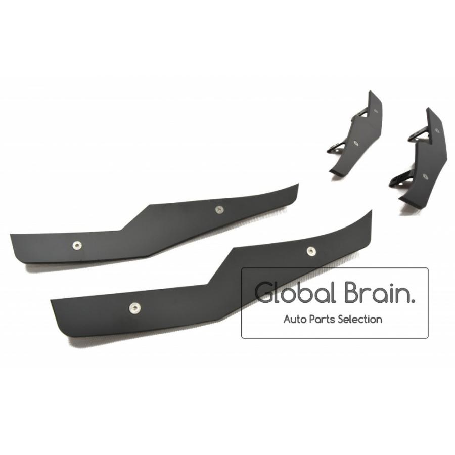 ホンダ 2015-2017 シビック タイプ R FK2 フロント バンパー カナード スプリッター : Global Brain - 通販 - Yahoo!ショッピング