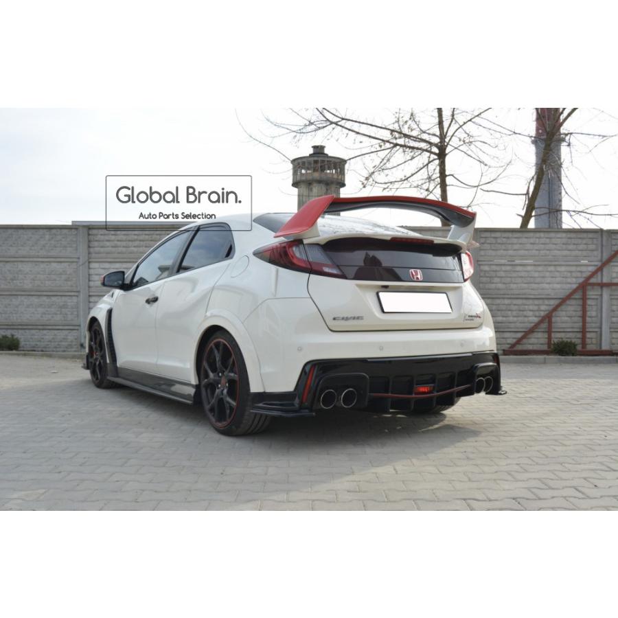 ホンダ 2015-2017 シビック タイプ R FK2 リア センター ディフューザー : Global Brain - 通販 - Yahoo!ショッピング