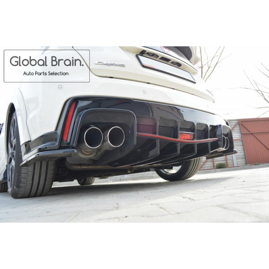 ホンダ 2015-2017 シビック タイプ R FK2 リア センター ディフューザー : Global Brain - 通販 - Yahoo!ショッピング