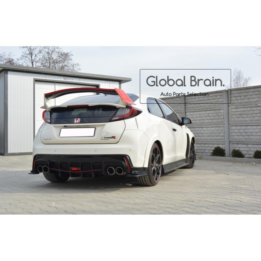 ホンダ 2015-2017 シビック タイプ R FK2 リア センター ディフューザー : Global Brain - 通販 - Yahoo!ショッピング